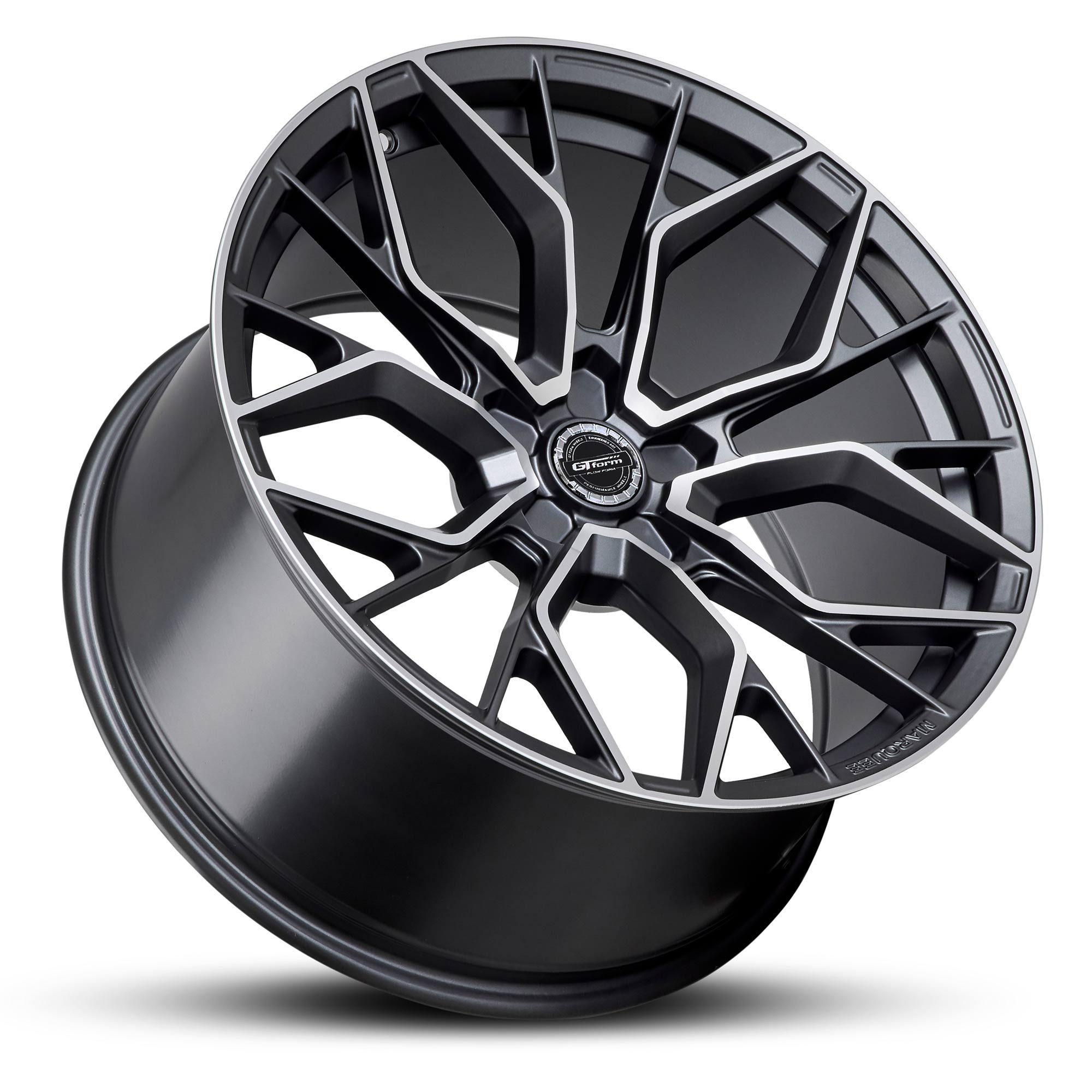 GT FORM MARQUEE GUNMETAL MACHINED FACE 20X9 - Tyreforce