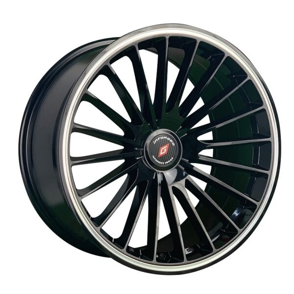 INFORGED IFG36 19x8.5 GLOSS BLACK WITH MACHINE GROOVE - Tyreforce