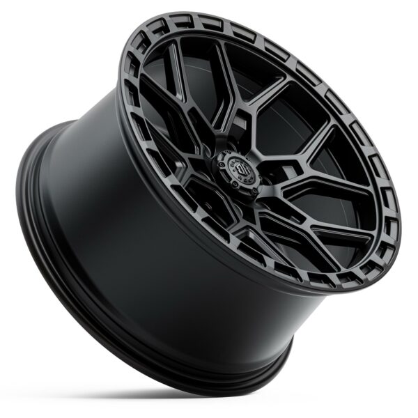 BLACK ROCK VIPER SATIN BLACK 17X9 - Tyreforce