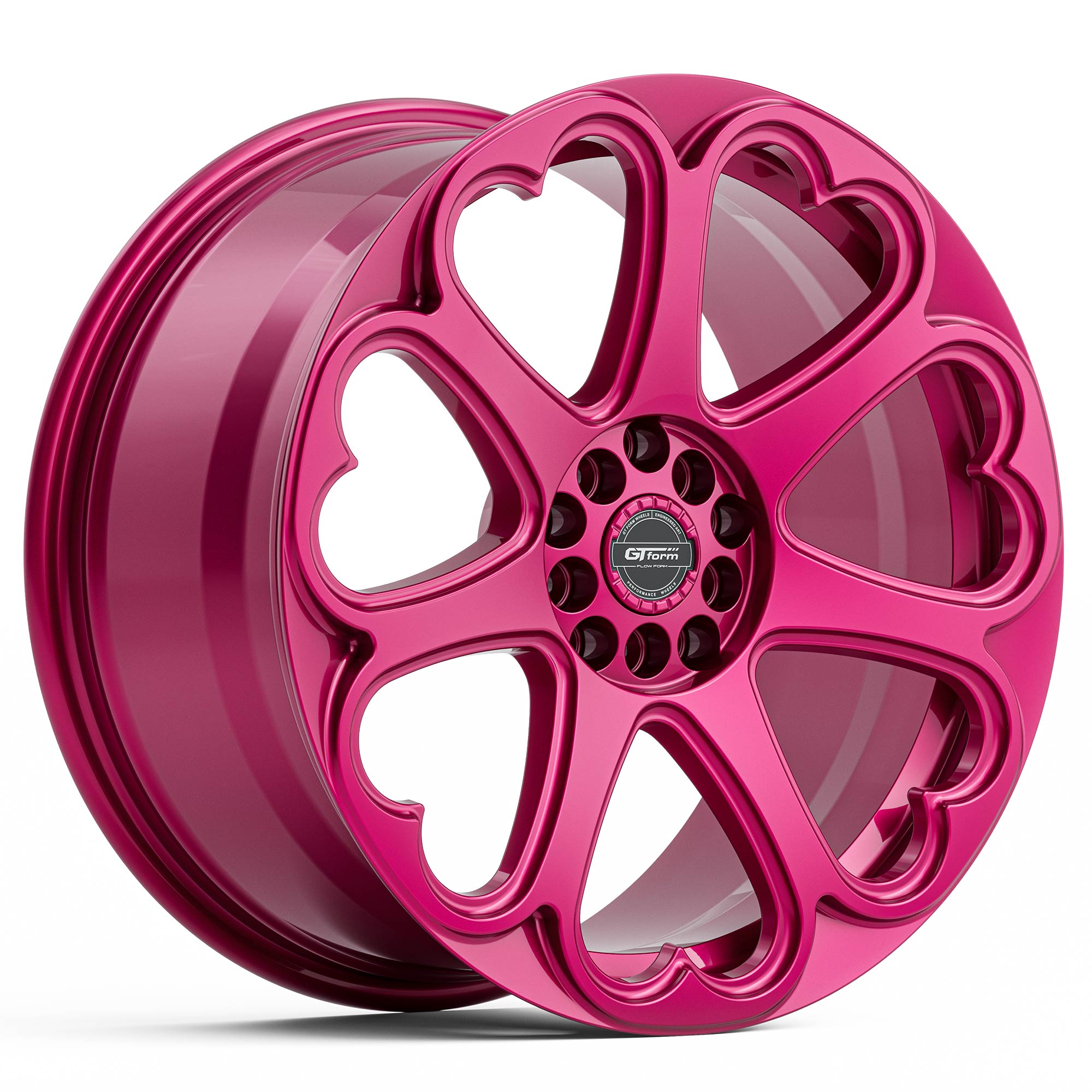 GT FORM HEARTS HOT PINK 18X8.5 - Tyreforce