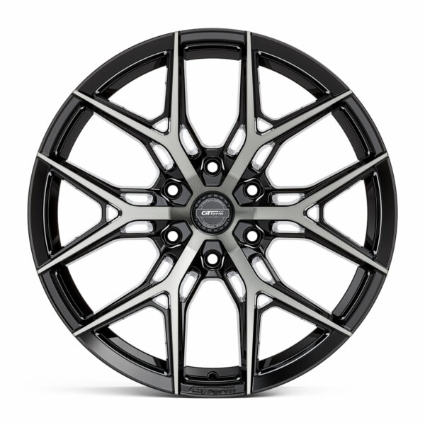 GT FORM GFS1 GLOSS BLACK TINTED 18X9 - Tyreforce