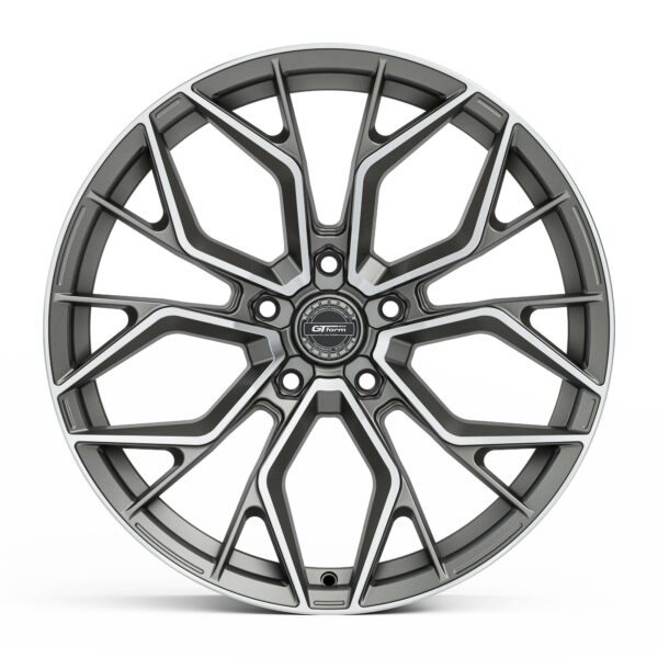GT FORM MARQUEE SATIN GUNMETAL MACHINED FACE 19X8.5 - Tyreforce