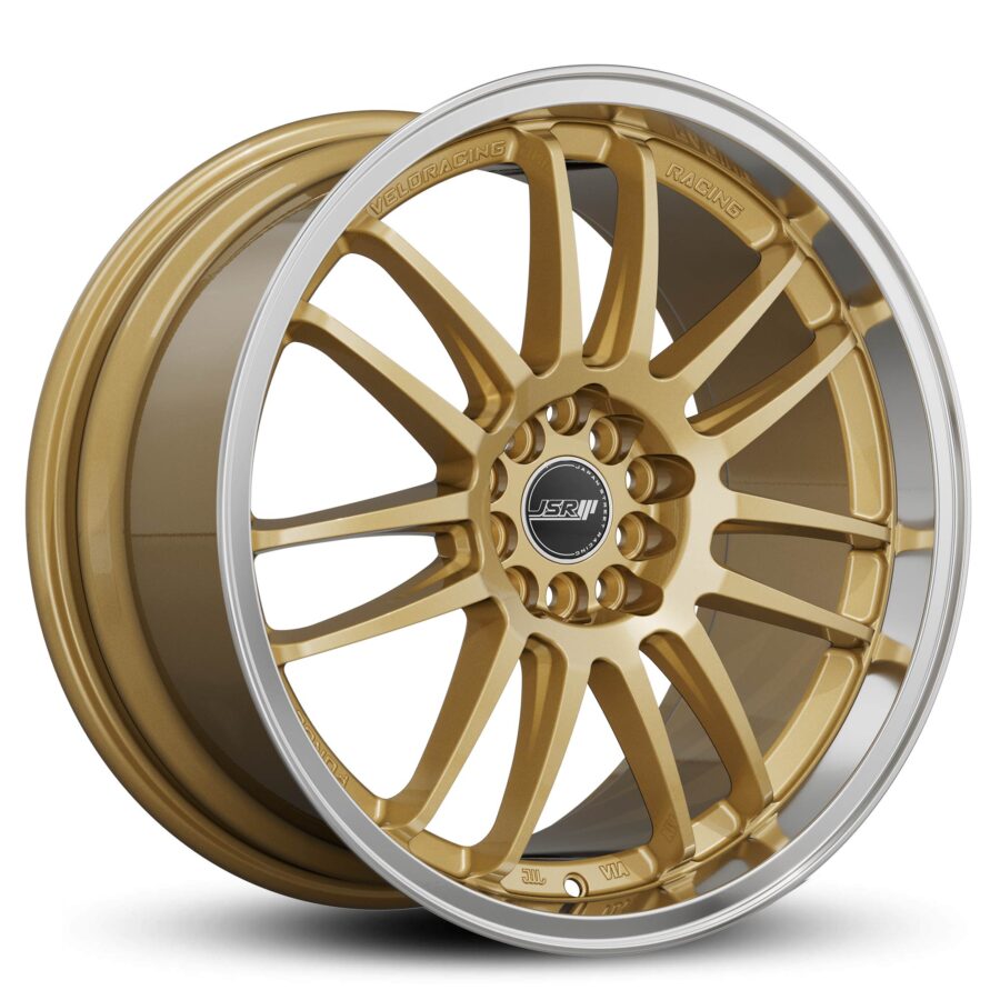 JSR ST32 GOLD MACHINED LIP 18X8.5 - Tyreforce
