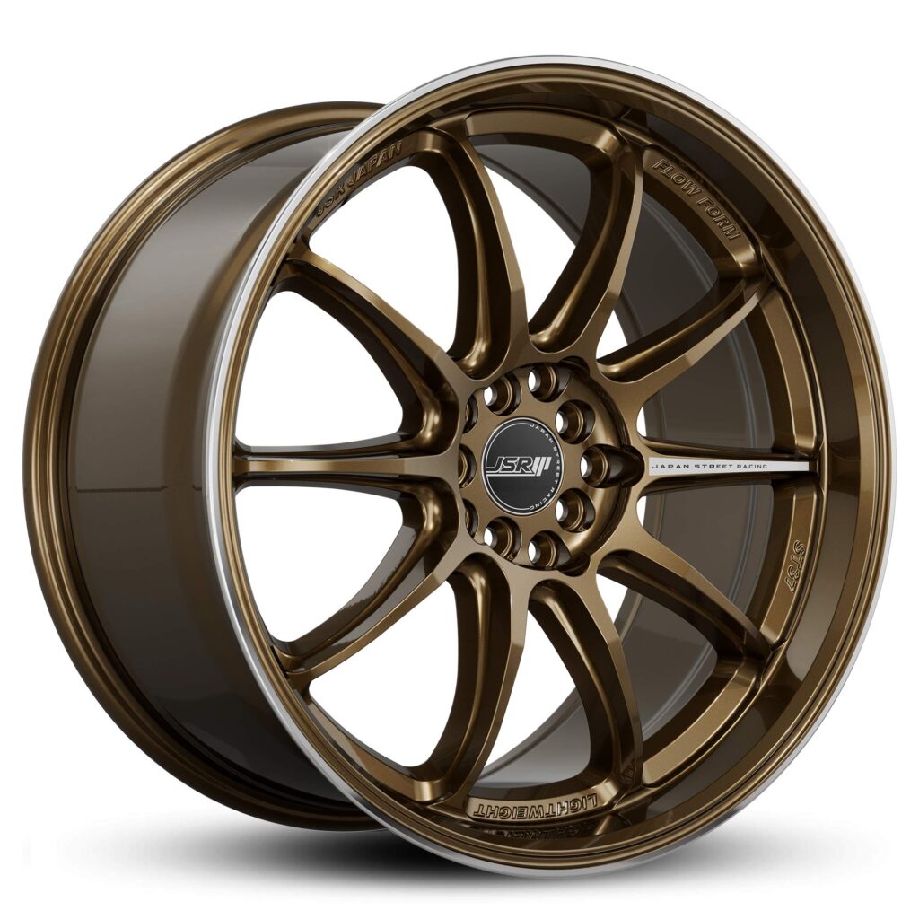 JSR ST37 DARK BRONZE MACHINED LIP 18X8.5 - Tyreforce