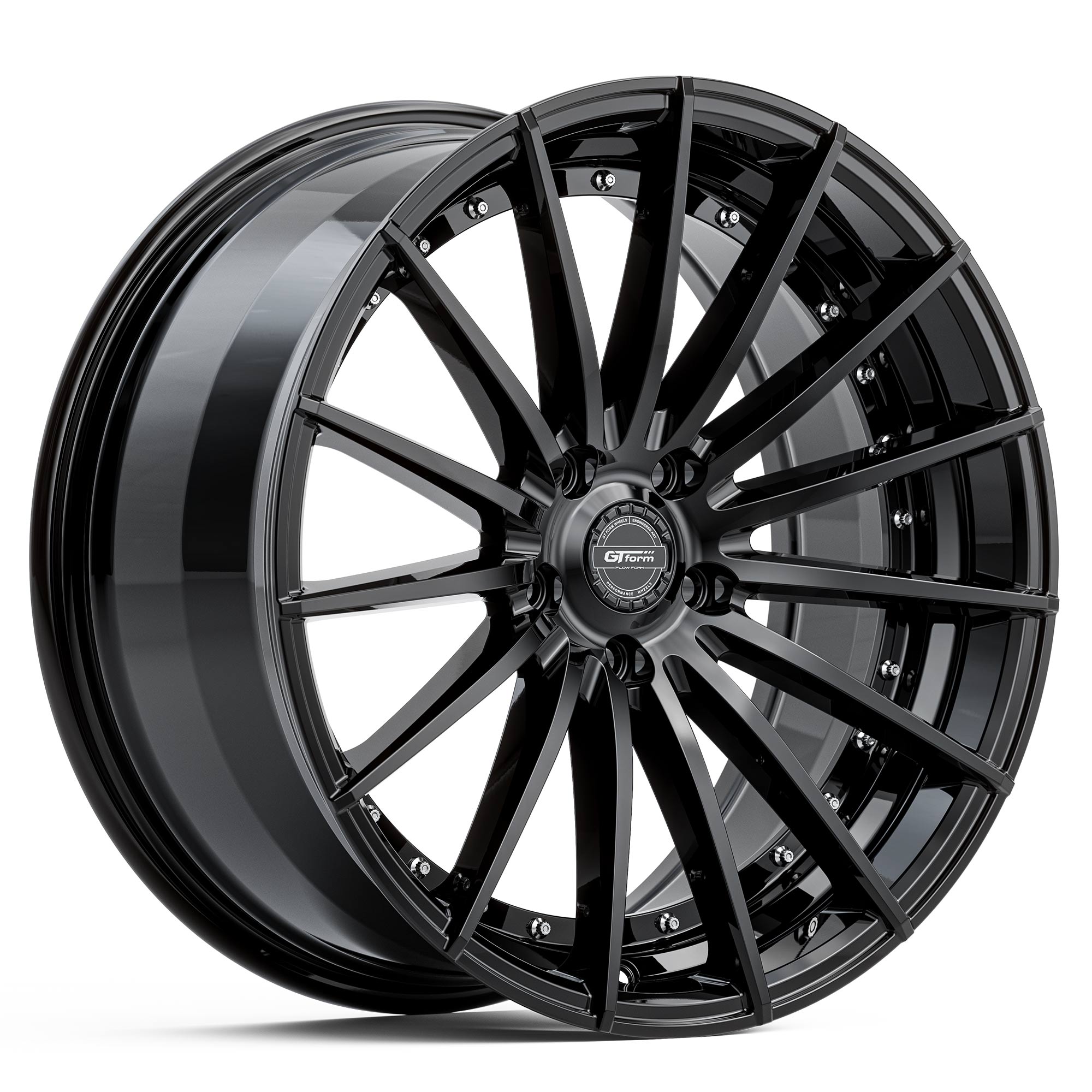 GT FORM ANVIL GLOSS BLACK 20X9 - Tyreforce