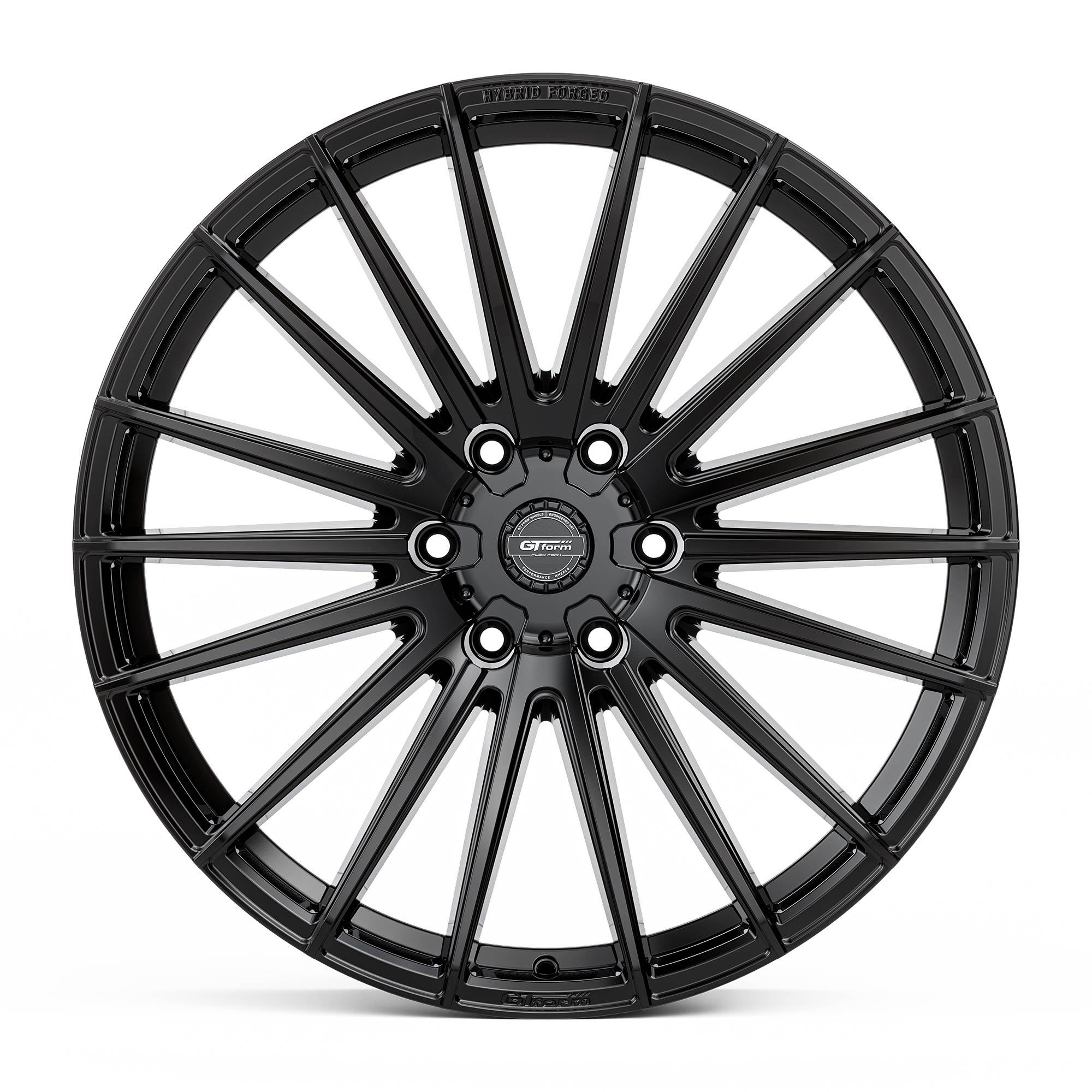 GT FORM GFS8 GLOSS BLACK 20X9 - Tyreforce