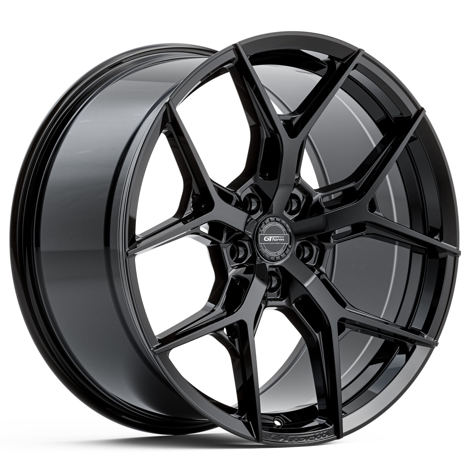 GT FORM TORQUE GLOSS BLACK 22X11 (BLANK) - Tyreforce